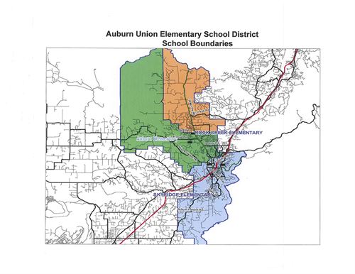 Auburn Union School District - District Boundaries